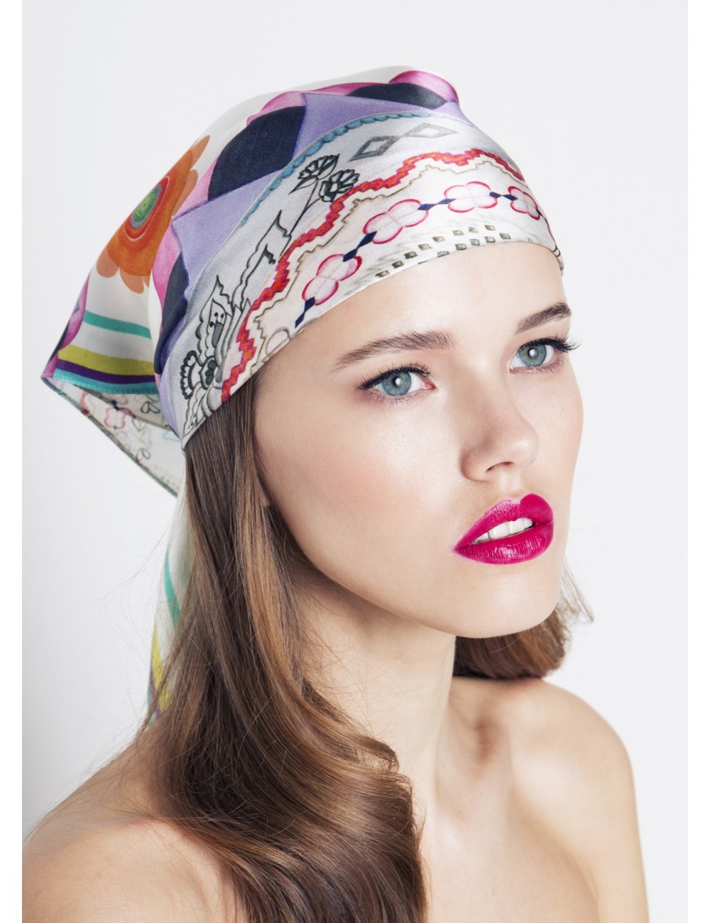 Esarfe din matase naturala