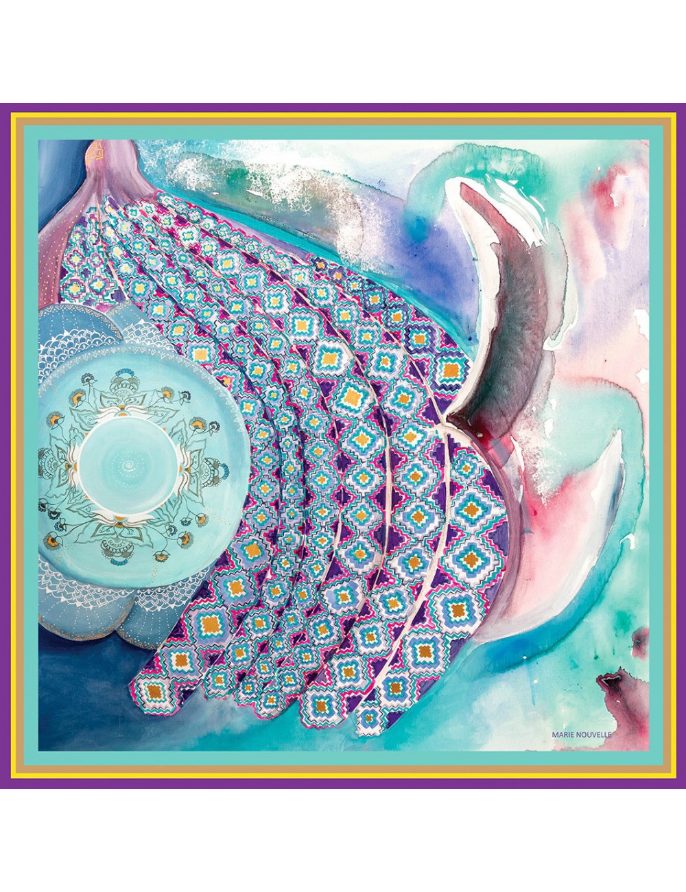 Esarfe din matase naturala