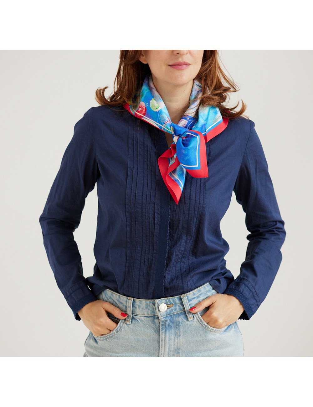 Esarfe din matase naturala