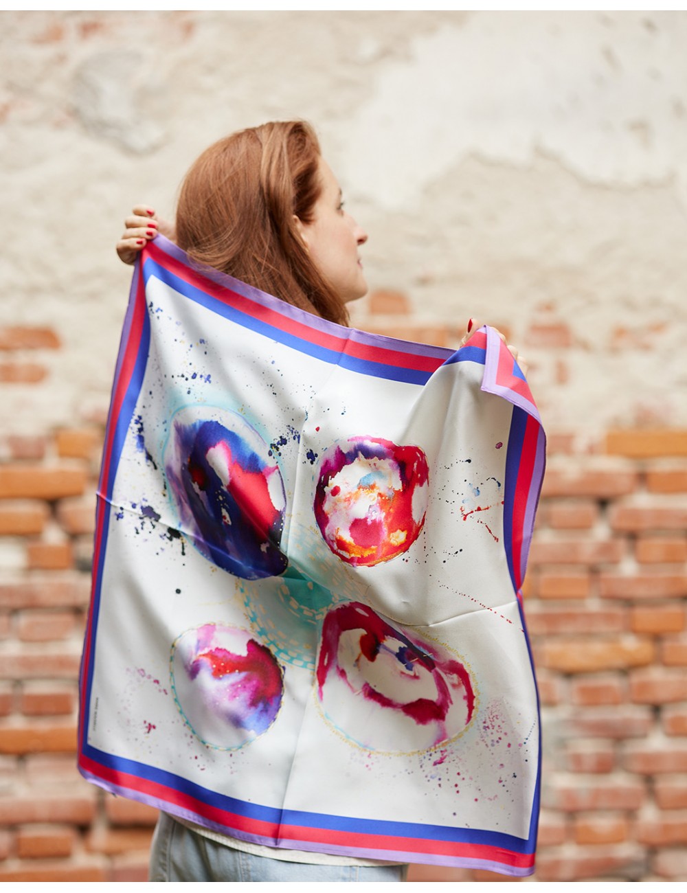 Esarfe din matase naturala