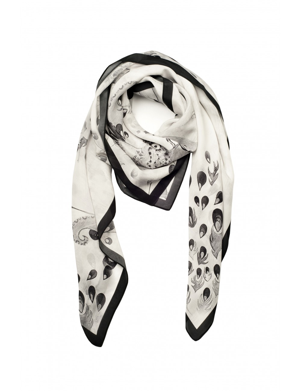 Esarfe din matase naturala