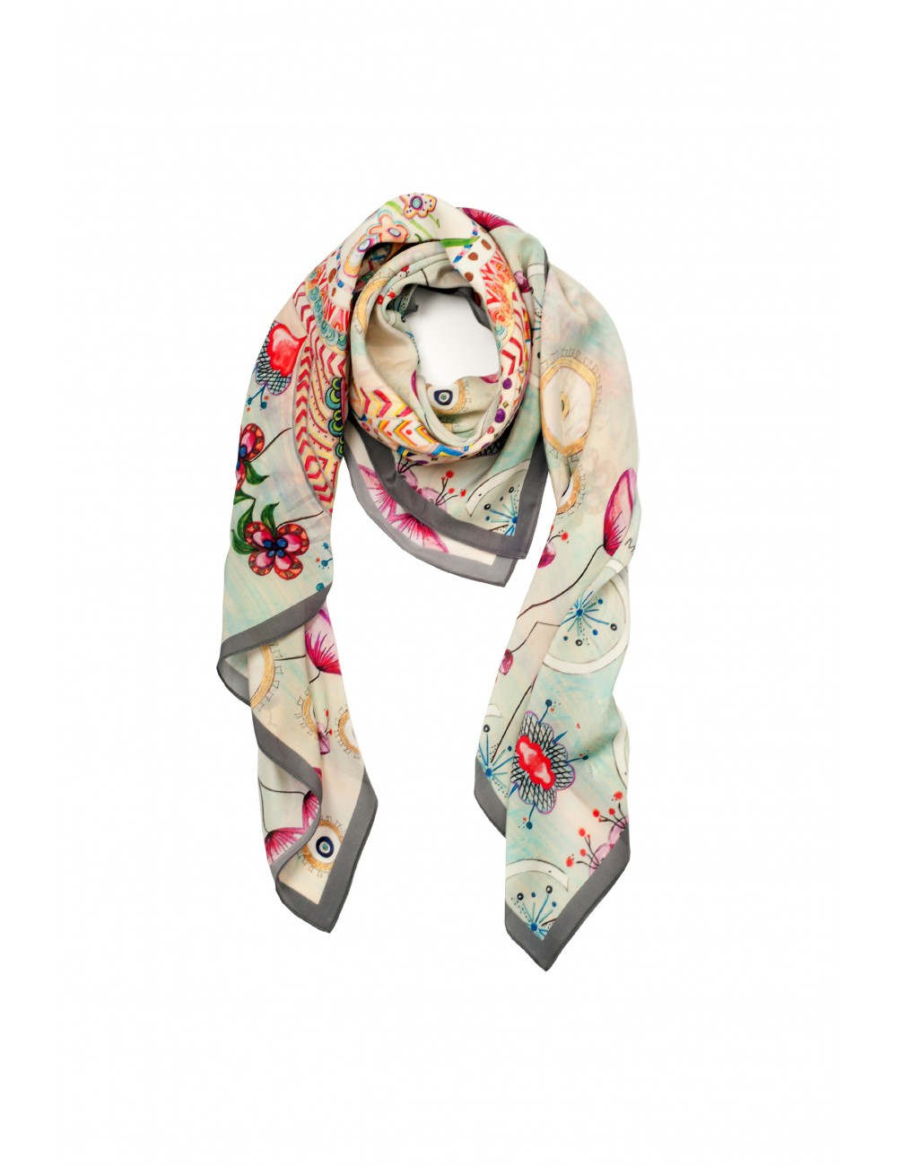 Esarfe din matase naturala